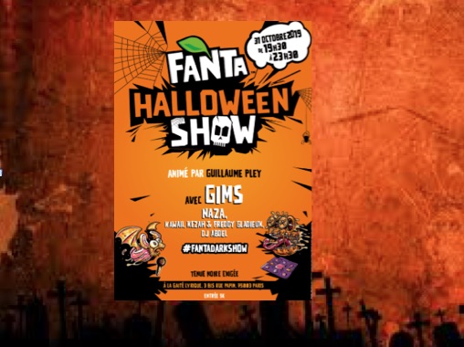 Fanta Dark Party - Halloween avec GIMS à la Gaîté Lyrique - Paris