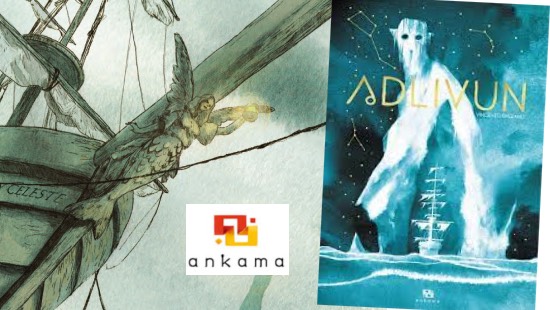Adlivun : La légende du Mary Celeste aux Éditions Ankama