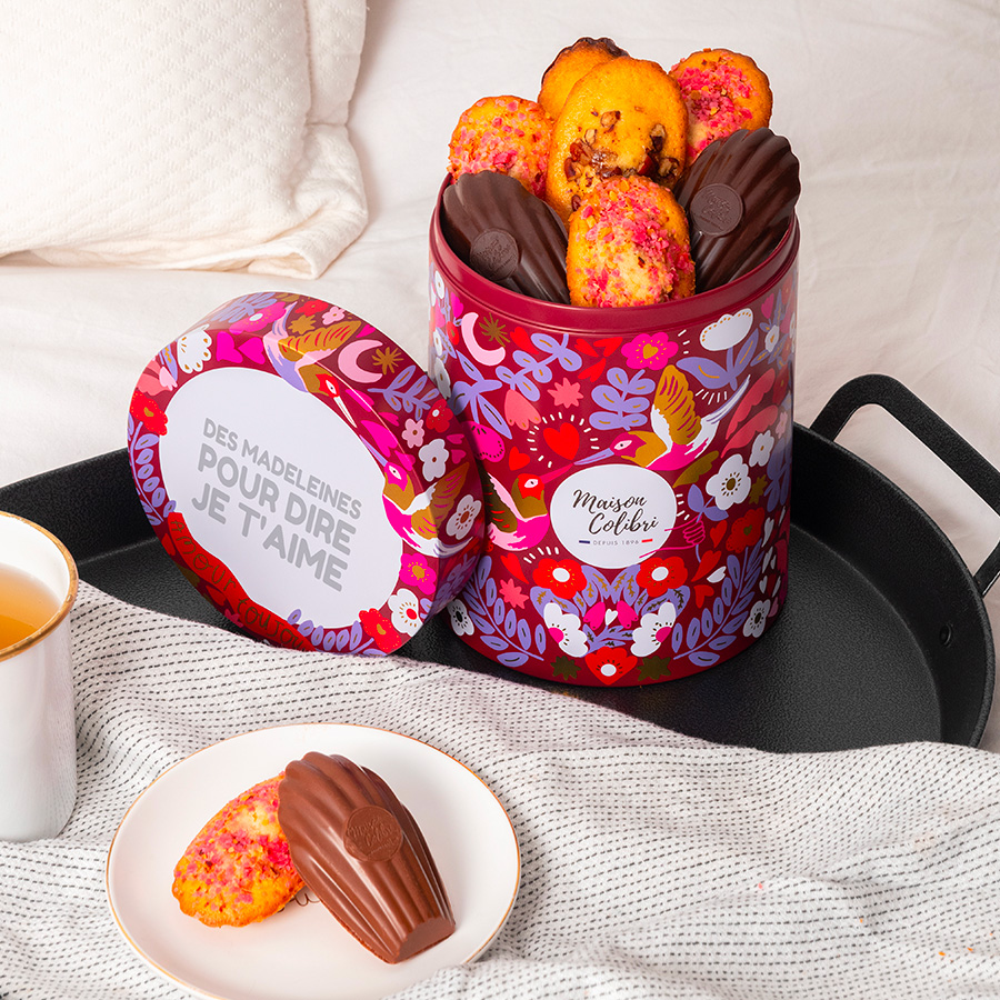 Maison Colibri : de délicieuses madeleines pour la Saint-Valentin