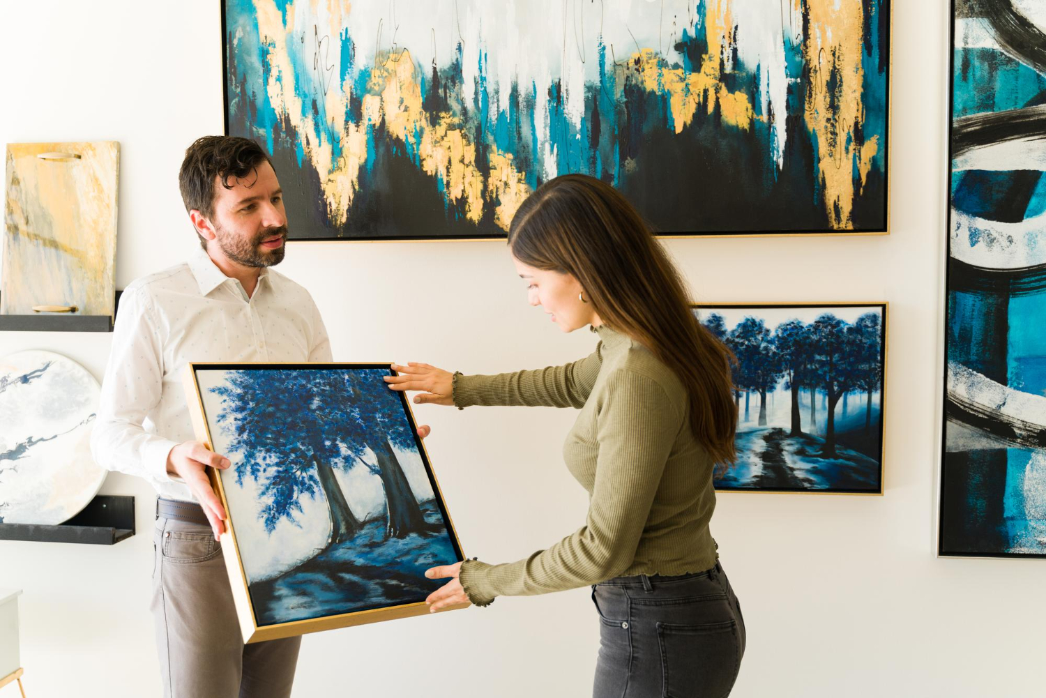 Comment avoir un tableau de grand peintre chez soi