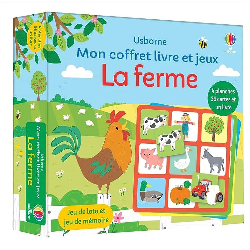 La ferme s'invite chez vous avec le nouveau coffret Usborne